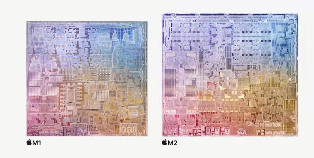 M2芯片已发布，性能不如M1 Ultra，失望大于期望！_内存_MacOS_苹果
