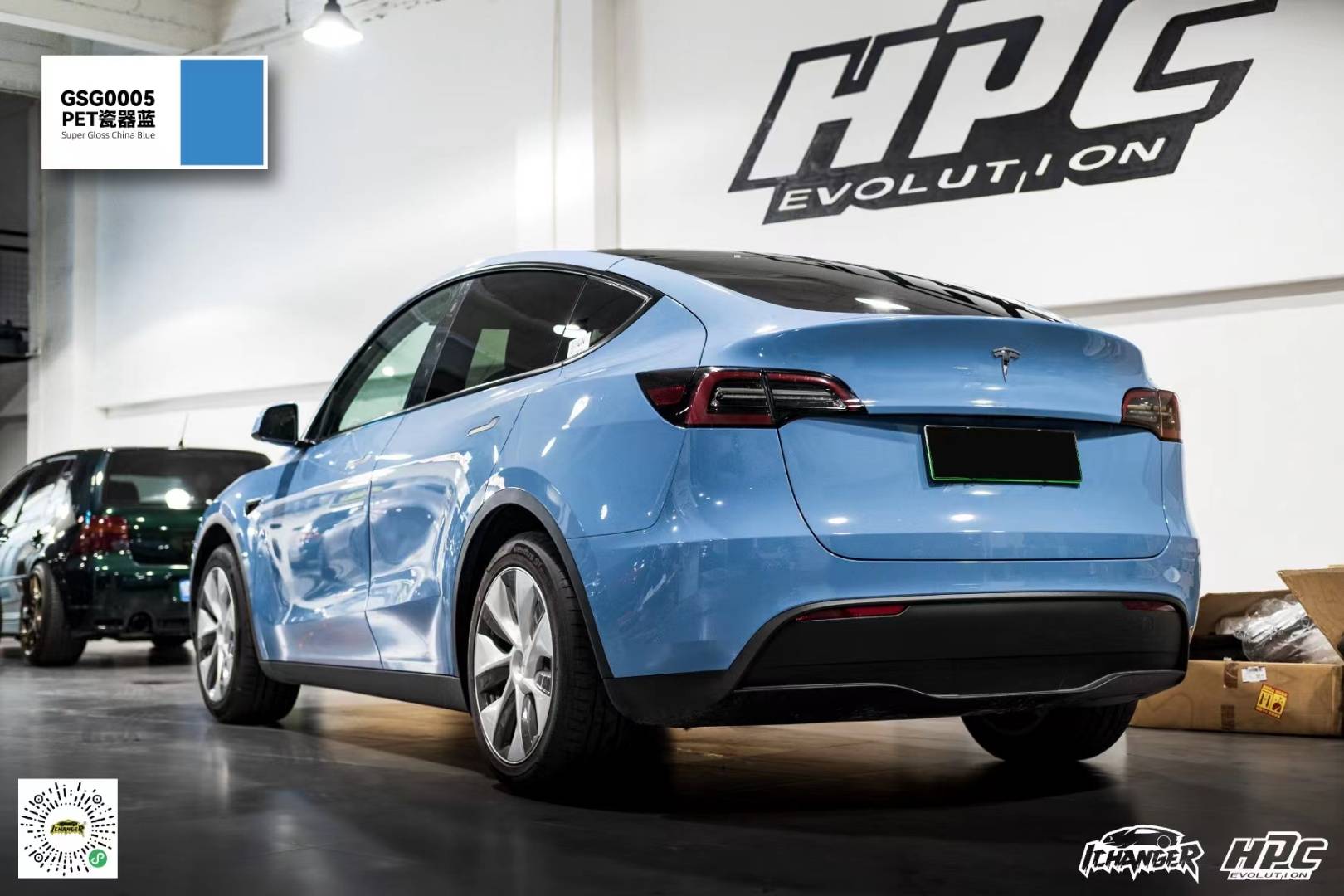 Ichanger（ICR）改变者-特斯拉 Model 3改色膜瓷器蓝，纯净又通透_搜狐汽车_搜狐网