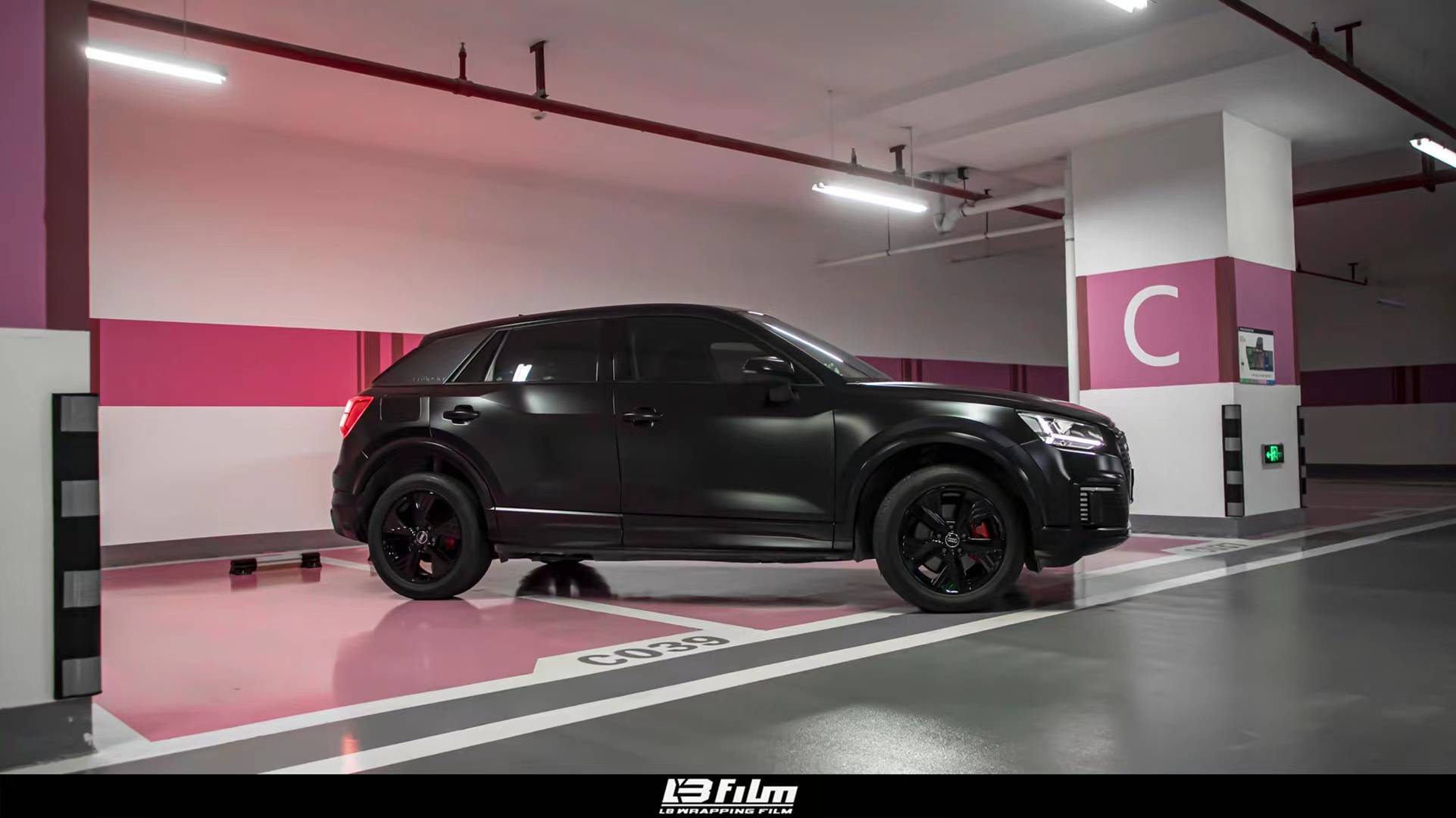 奥迪Q2L-LBFILM改色膜陶瓷黑,稳重的黑色_搜狐汽车_搜狐网