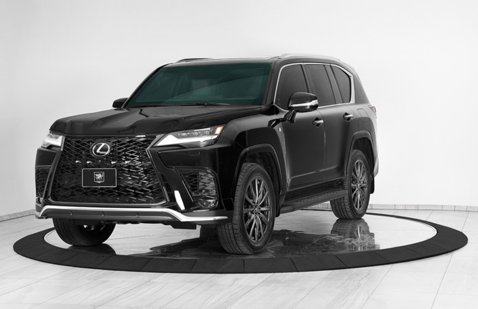 “黑武士”再升级，防弹版雷克萨斯LX600曝光，搭3.5T V6动力_搜狐汽车_搜狐网