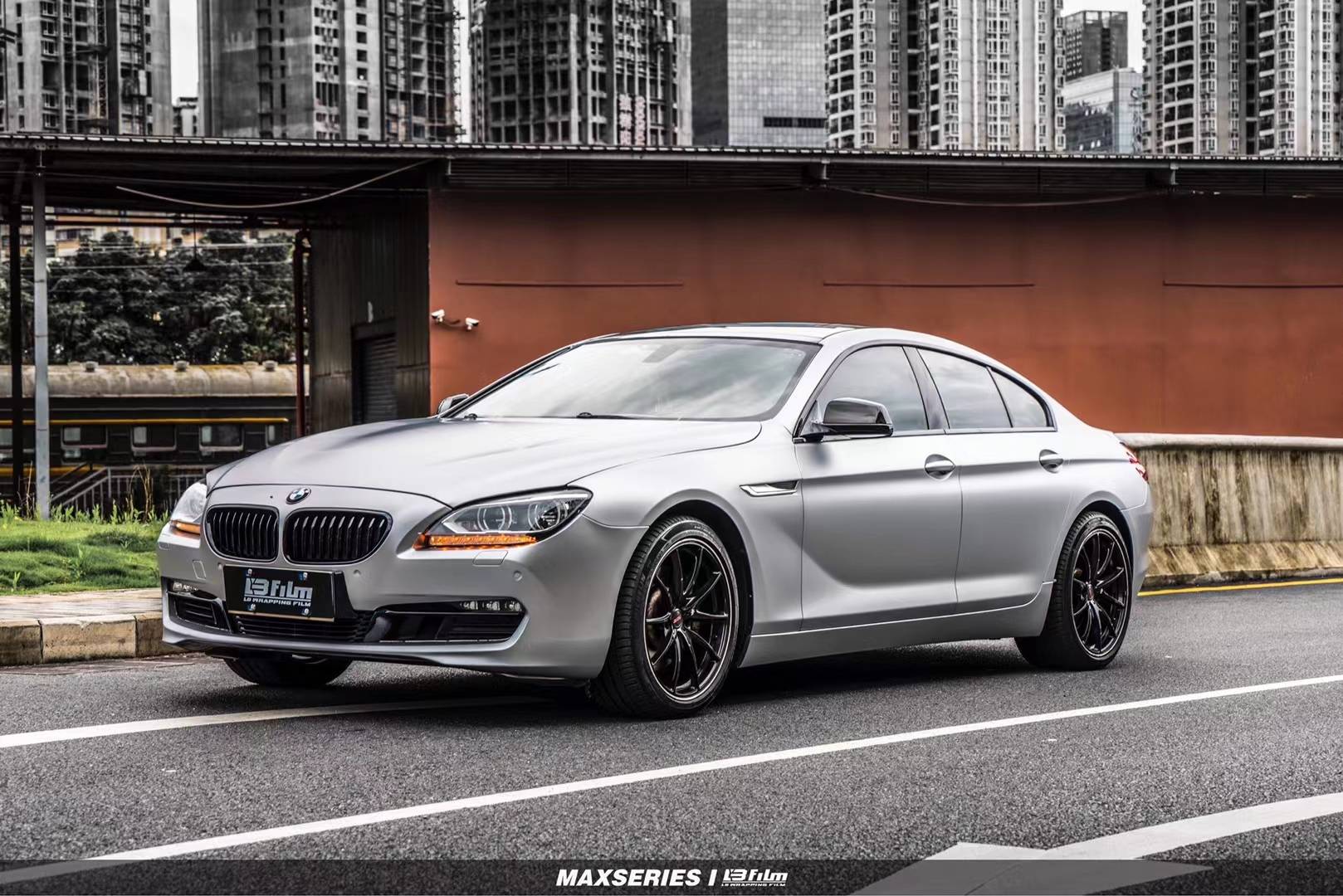 宝马640i-LBFILM改色膜超亚极光银,绚丽极光一见倾心_搜狐汽车_搜狐网