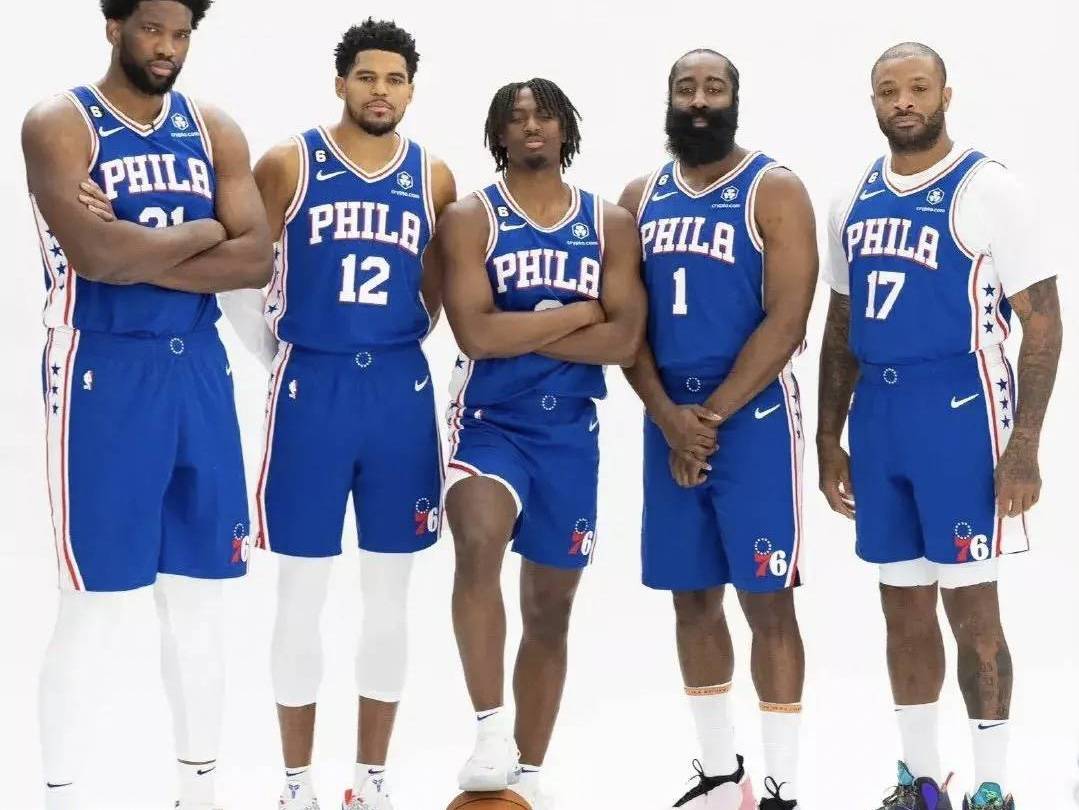 NBA ：76人媒体日众将接受采访时表示，新赛季志在夺冠_哈登_防守_阵容