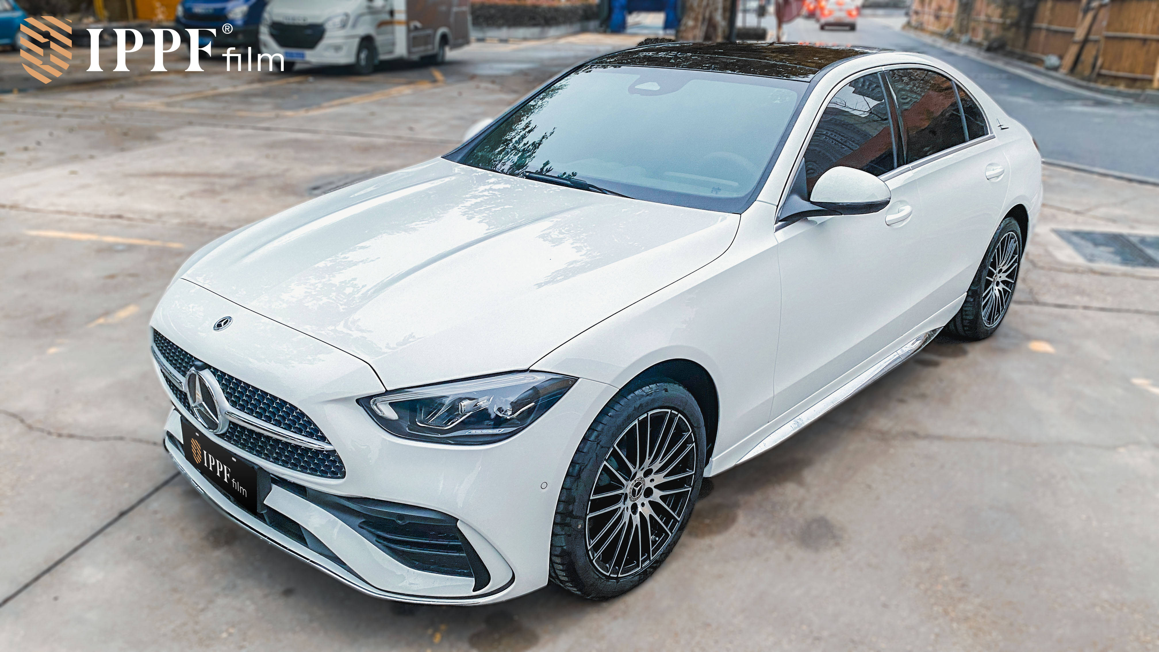 IPPF隐形车衣案例丨奔驰C260L_搜狐汽车_搜狐网