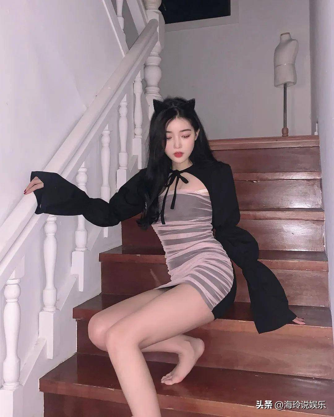 她是韩国网红美女的“天花板”，温柔如水的气质，美出新高度_Ina_nnin_身材