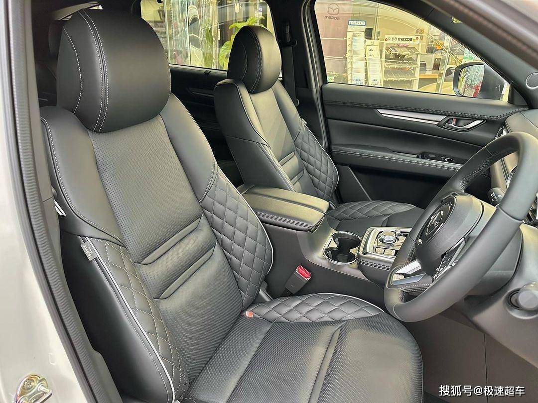 六座+2.5T，7座SUV“新贵”登场，2024马自达CX-8曝光，威猛霸气_搜狐汽车_搜狐网