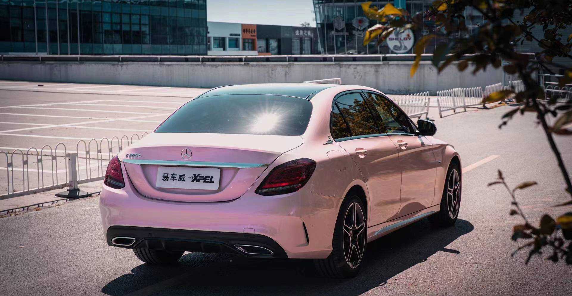 奔驰 C260L -Ichanger梦幻胭脂粉，少女心爆棚_搜狐汽车_搜狐网