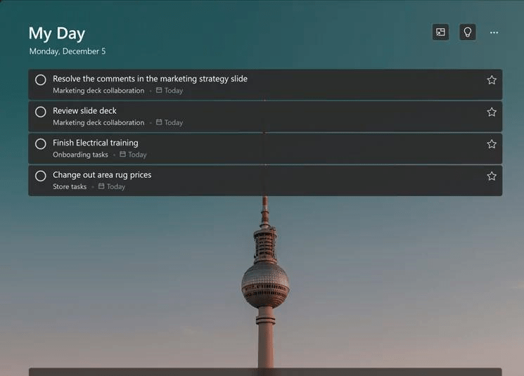 微软 To Do 应用新功能：My Day 列表中自动添加当天截至的任务_搜狐网