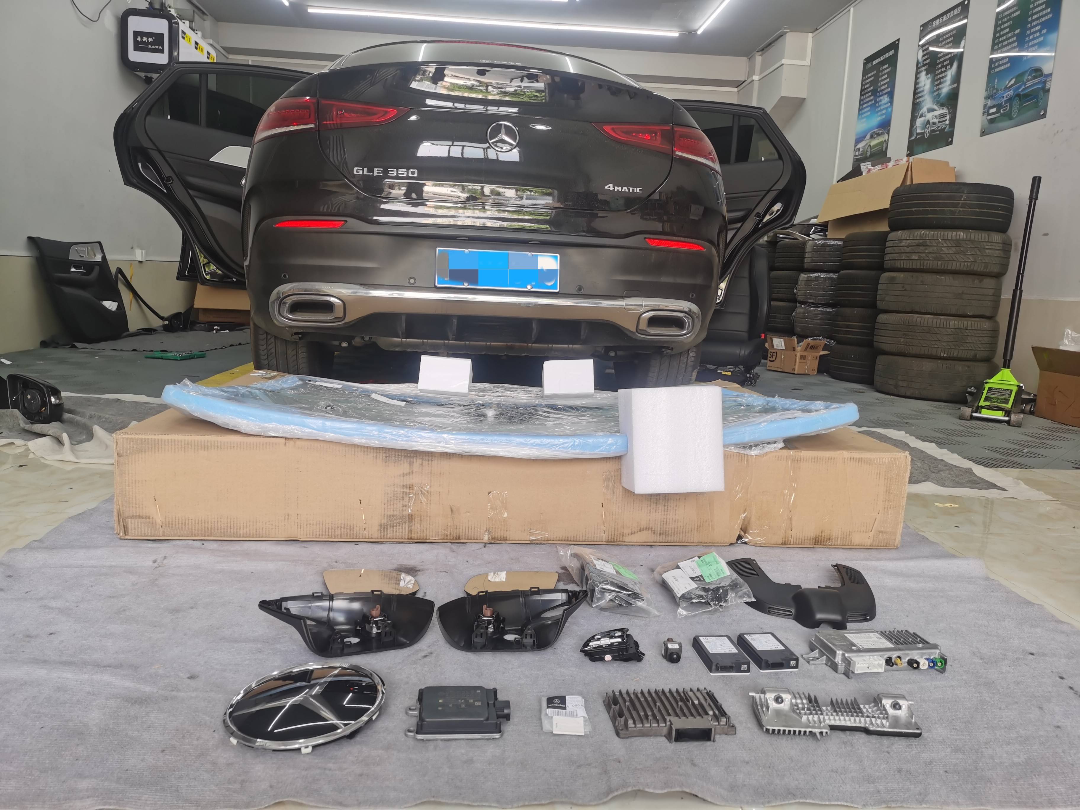 22款23款奔驰GLE350 coupe升级23P智能驾驶辅助+360全景案例分享_搜狐汽车_搜狐网