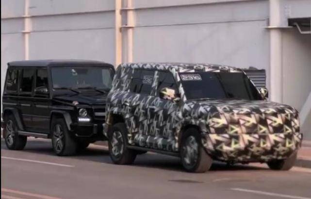 锁定奔驰G！三把锁+续航1200km，比亚迪F品牌首款SUV谍照曝光_搜狐汽车_搜狐网