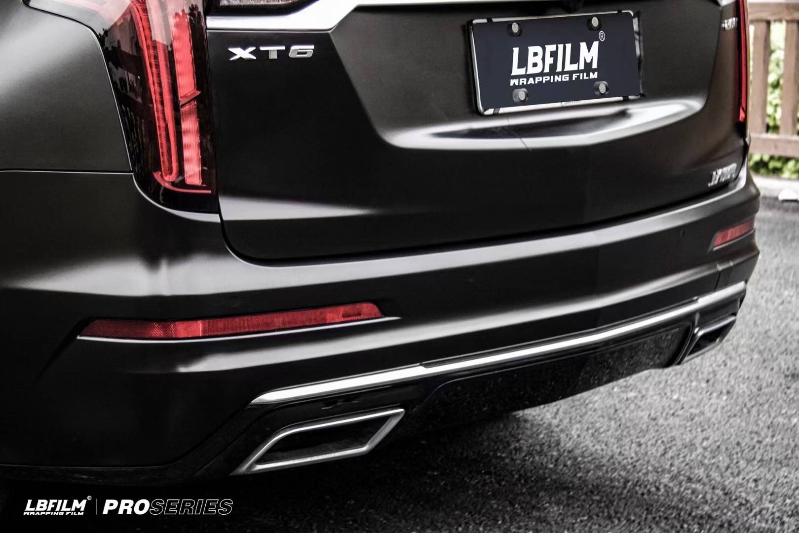 凯迪拉克XT6-LB改色膜电光金属黑，西装暴徒既视感_搜狐汽车_搜狐网