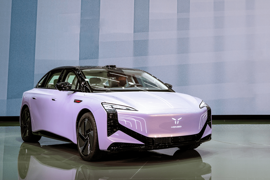 红旗新能源汽车E001、E202上海车展首发亮相_搜狐汽车_搜狐网