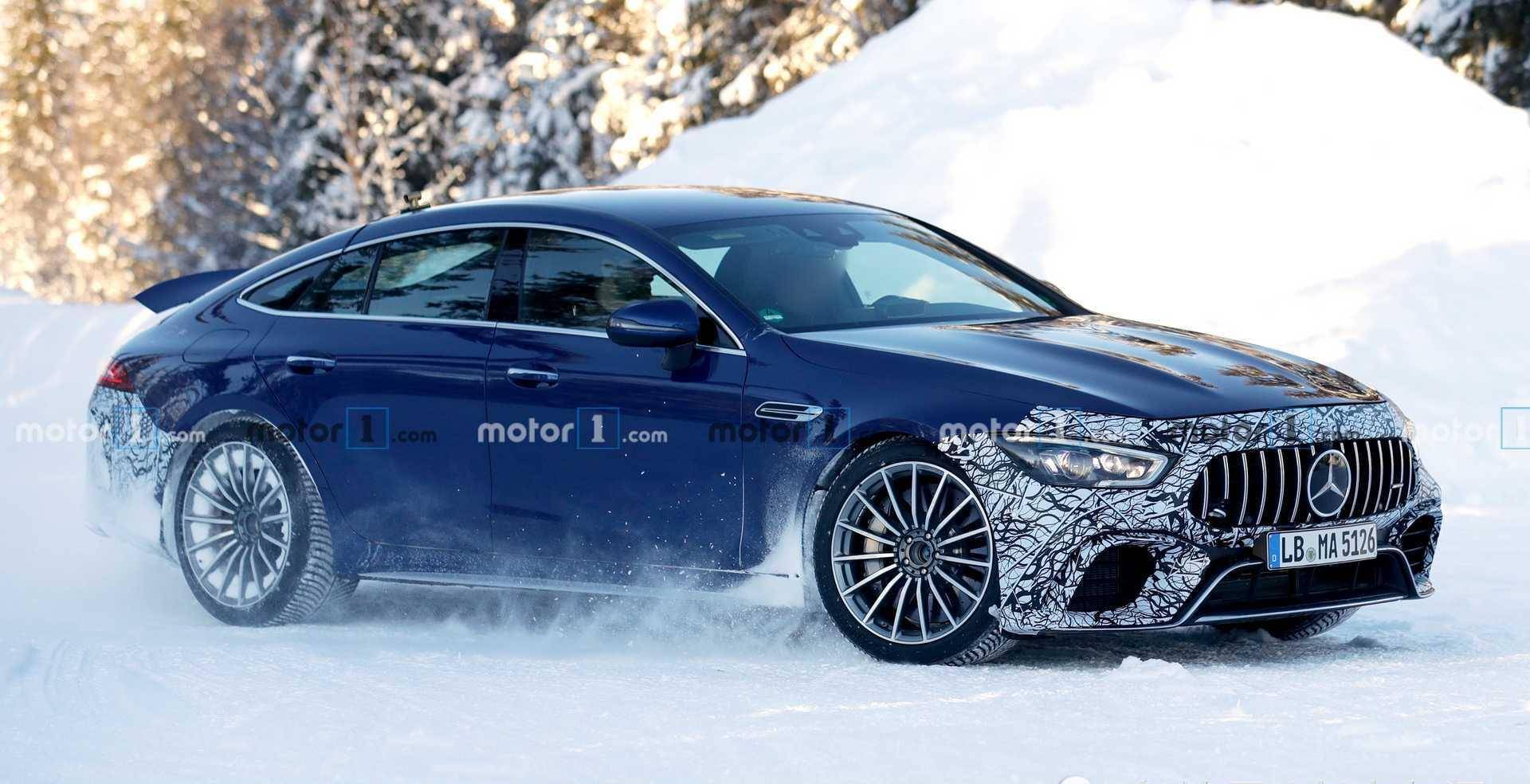奔驰AMG GT 73路试谍照曝光，搭载插电混动系统，输出816马力_搜狐汽车_搜狐网