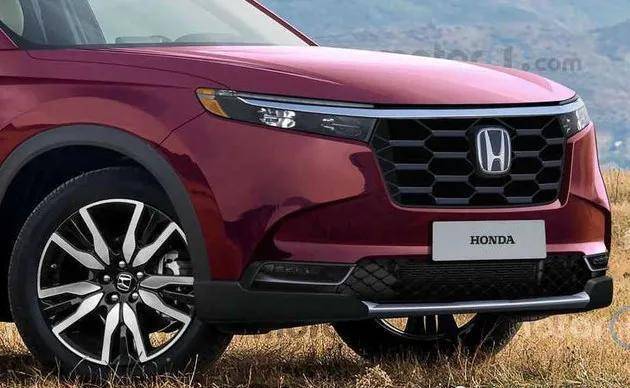 2023款“本田CRV”全网首曝，尺寸接近汉兰达，换装2.0T引擎！_搜狐汽车_搜狐网
