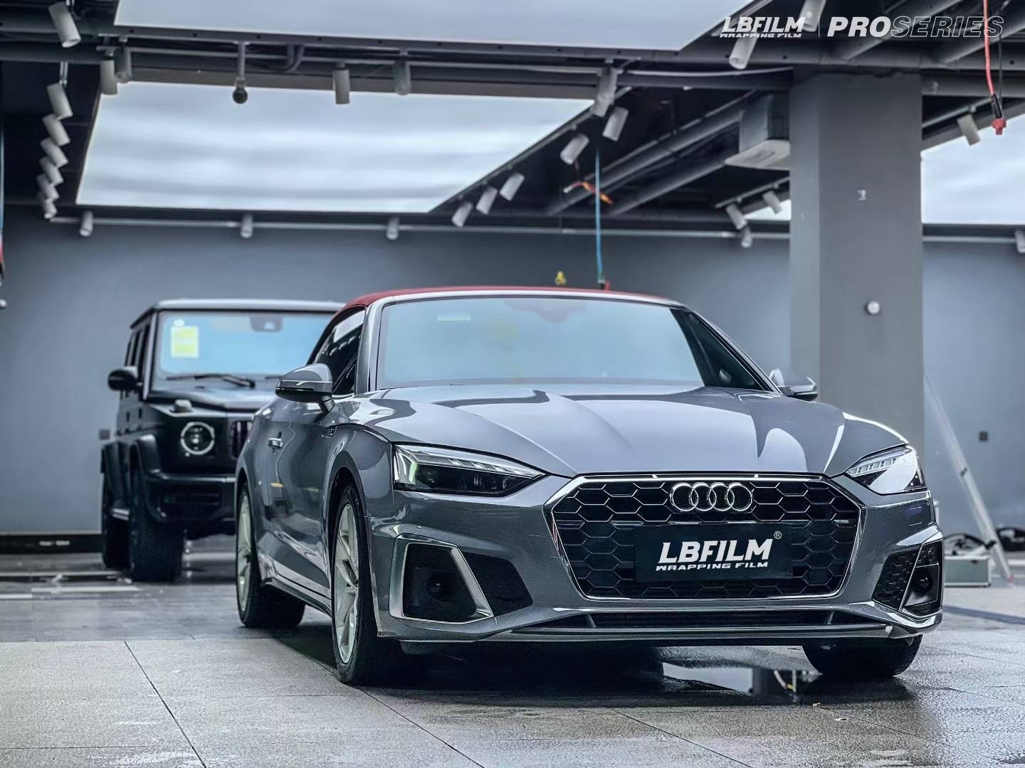 奥迪A5-LBFILM改色膜高亮纳多灰,灰色给人的感觉更有范儿_搜狐汽车_搜狐网