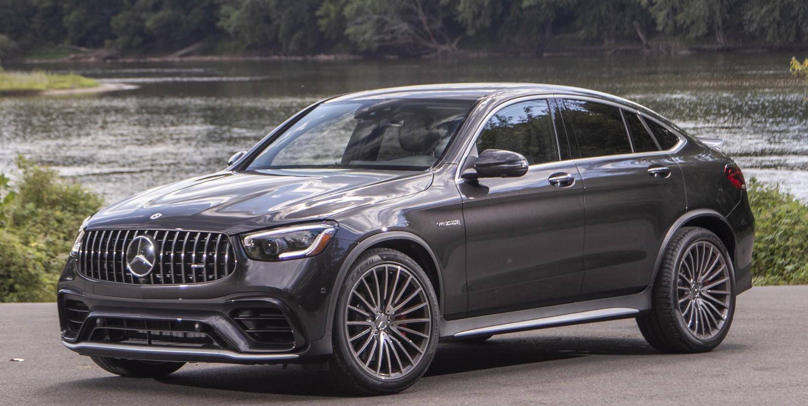 战斗感进一步提升，全新奔驰AMG GLC 63轿跑SUV测试实车图曝光_搜狐汽车_搜狐网