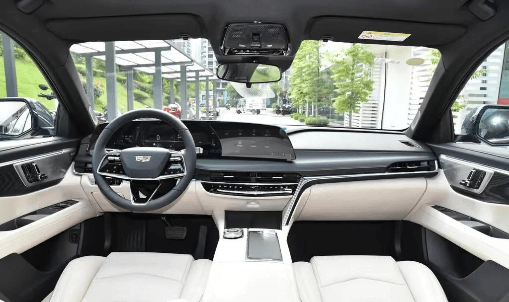 换装33英寸曲面屏，新款凯迪拉克CT5谍照曝光，提供1.5T动力可选_搜狐汽车_搜狐网