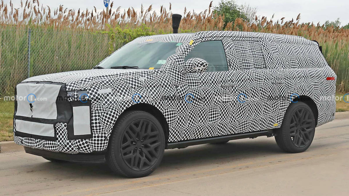 输出狂飙450马力，搭3.5T+10AT，林肯领航员路试谍照图曝光_搜狐汽车_搜狐网