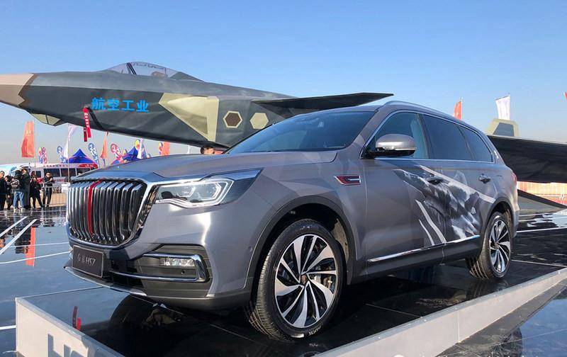 红旗HS7歼20特别版车型发布，采用专属涂装，内部迷彩座椅_搜狐汽车_搜狐网