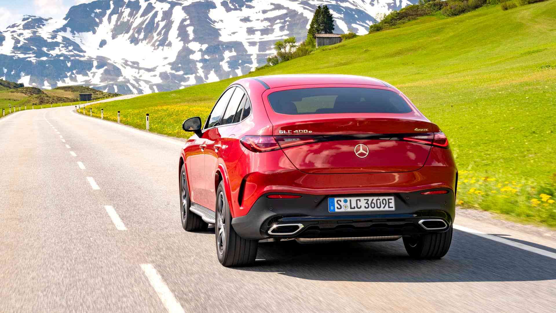 纯电续航最高131km 奔驰GLC轿跑插混版实车亮相 配空气悬架_搜狐汽车_搜狐网