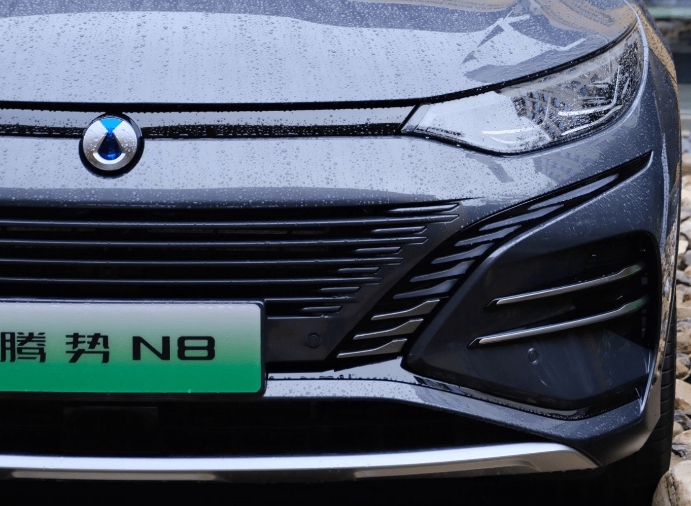 腾势N8实车现身，长近5米配航空座椅+小桌板，理想L8不香了？_搜狐汽车_搜狐网