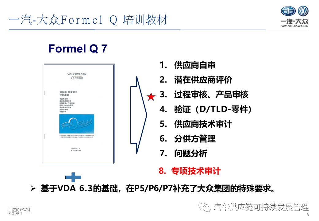 干货 | 供应商质量能力Formel-Q 宣贯教材_搜狐汽车_搜狐网