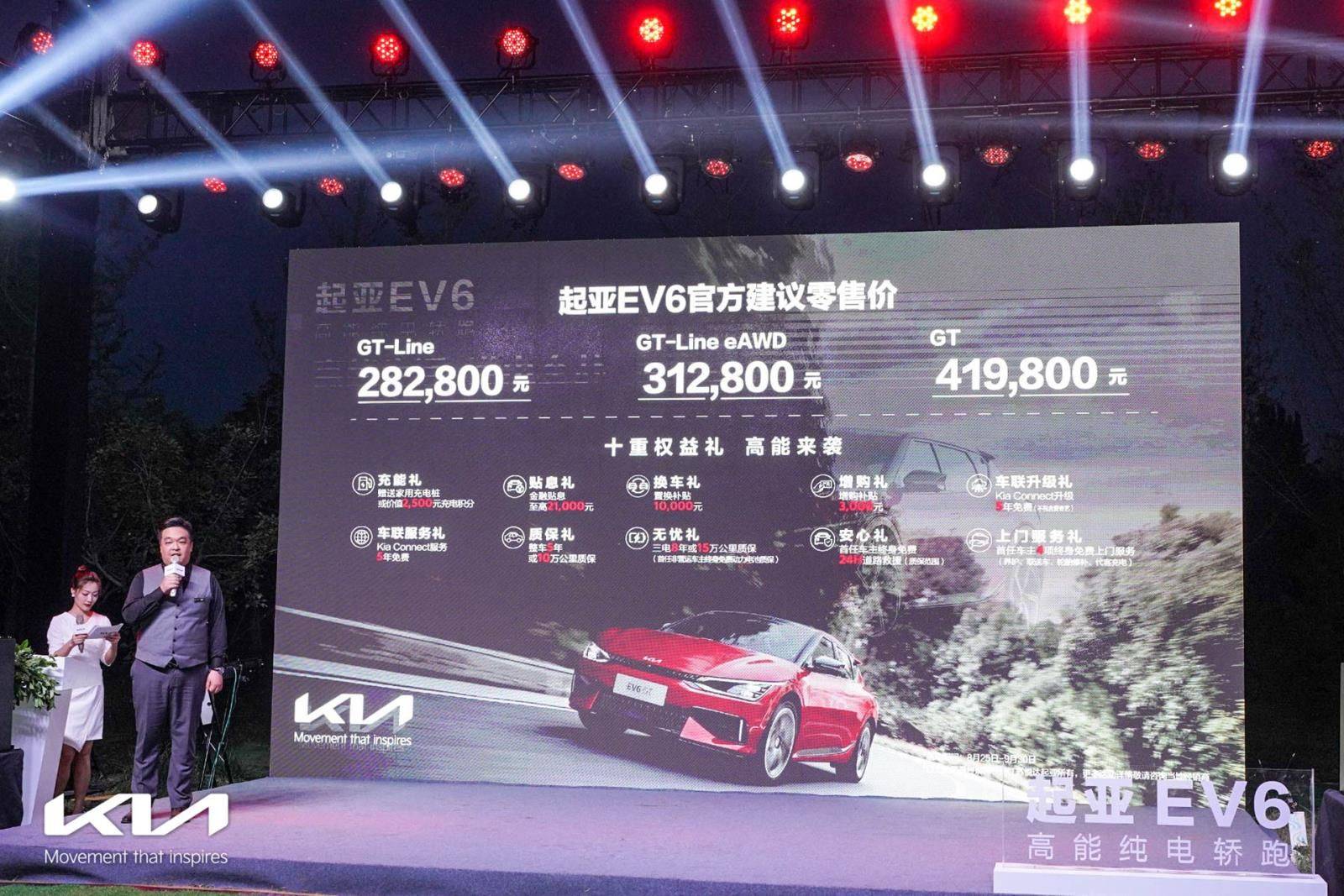 起亚EV6北京区域上市 高颜值大空间/售28.28万元起_搜狐汽车_搜狐网