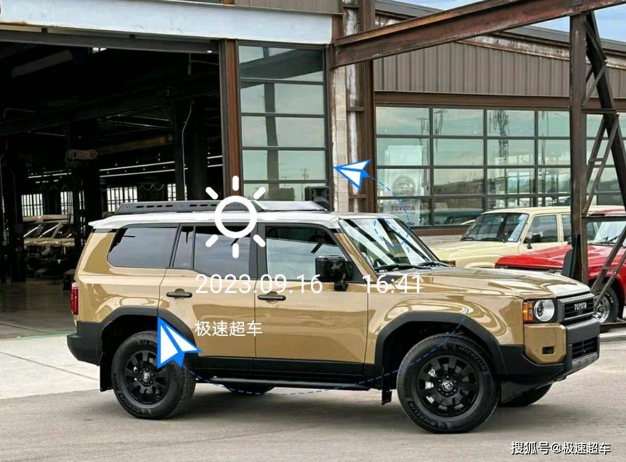 全新丰田普拉多LC250来啦，金属灰色漆面，2.4T+8AT，重塑越野传奇_搜狐汽车_搜狐网