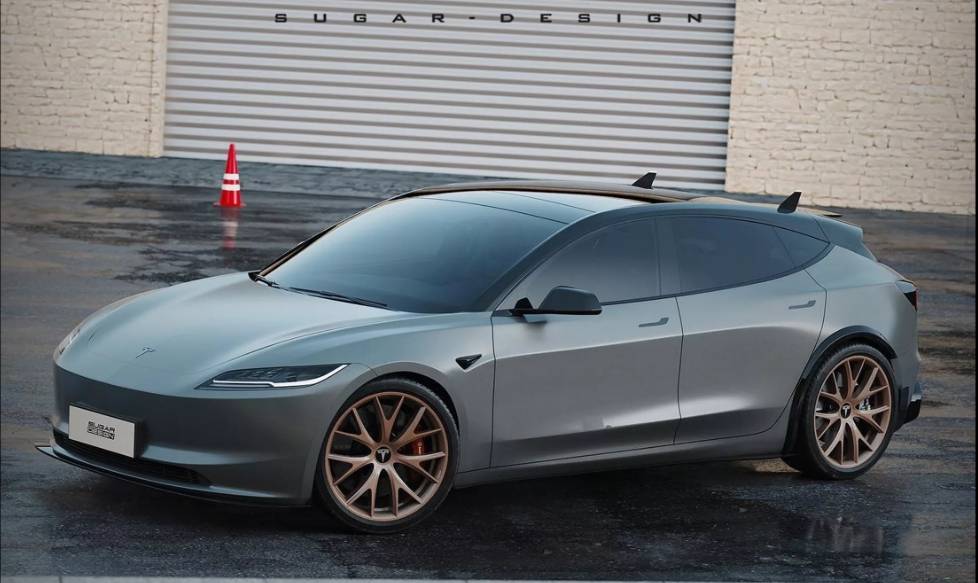 终于没白等！特斯拉Model 3 GT旅行车亮相，外观出乎意料的帅气！_搜狐汽车_搜狐网