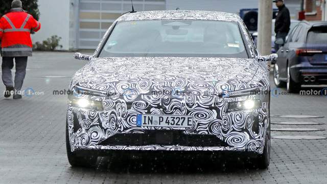 采用生产版本车身 奥迪A6 Avant E-Tron最新路试谍照曝光_搜狐汽车_搜狐网