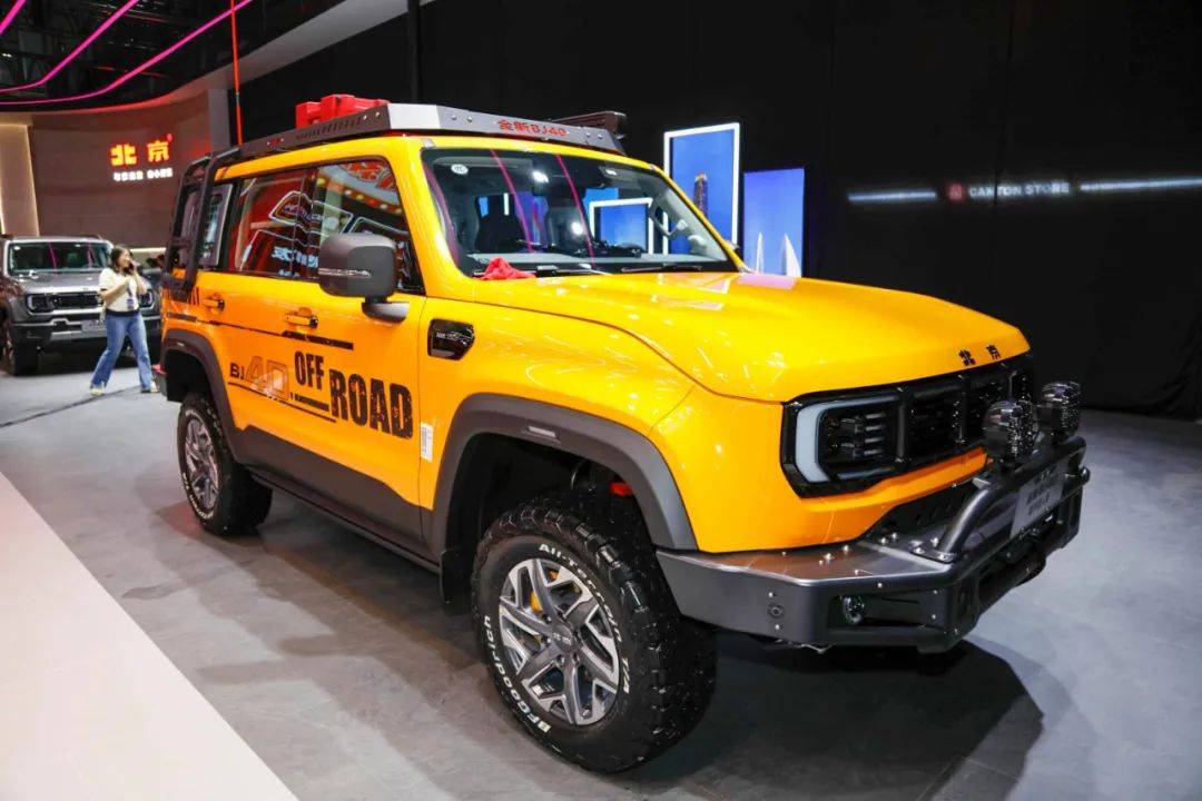 全新BJ40城市猎人版广州车展实拍 售17.98万元起_搜狐汽车_搜狐网