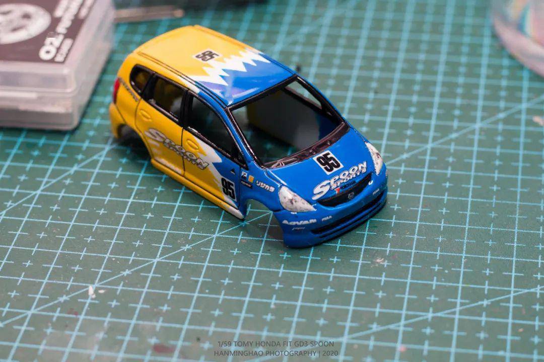 小比例模型多美卡改装分享，Spoon飞度GD3_搜狐汽车_搜狐网