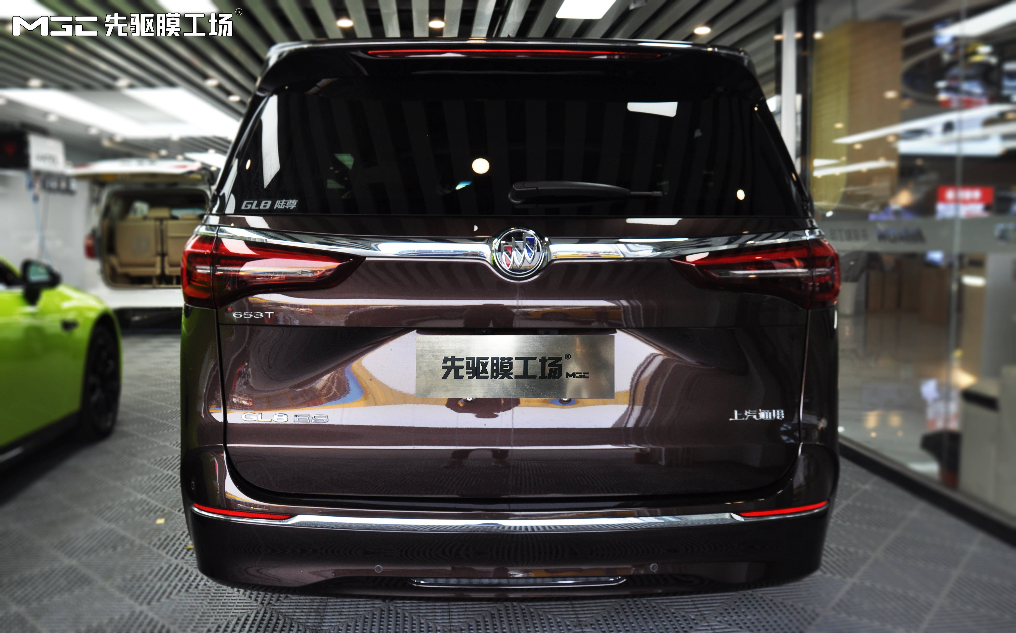 巧克力褐 |别克GL8ES 653t装贴威固v100漆面保护膜-搜狐大视野-搜狐新闻