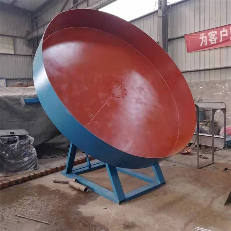 圆盘造粒机工作原理_物料