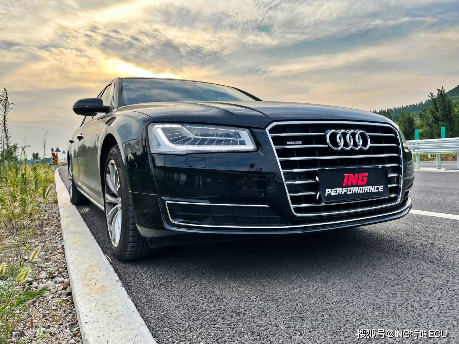 14款奥迪A8L 3.0T刷ecu升级ING PERFORMANCE特调，暴增115匹秒变8缸动力_搜狐汽车_搜狐网