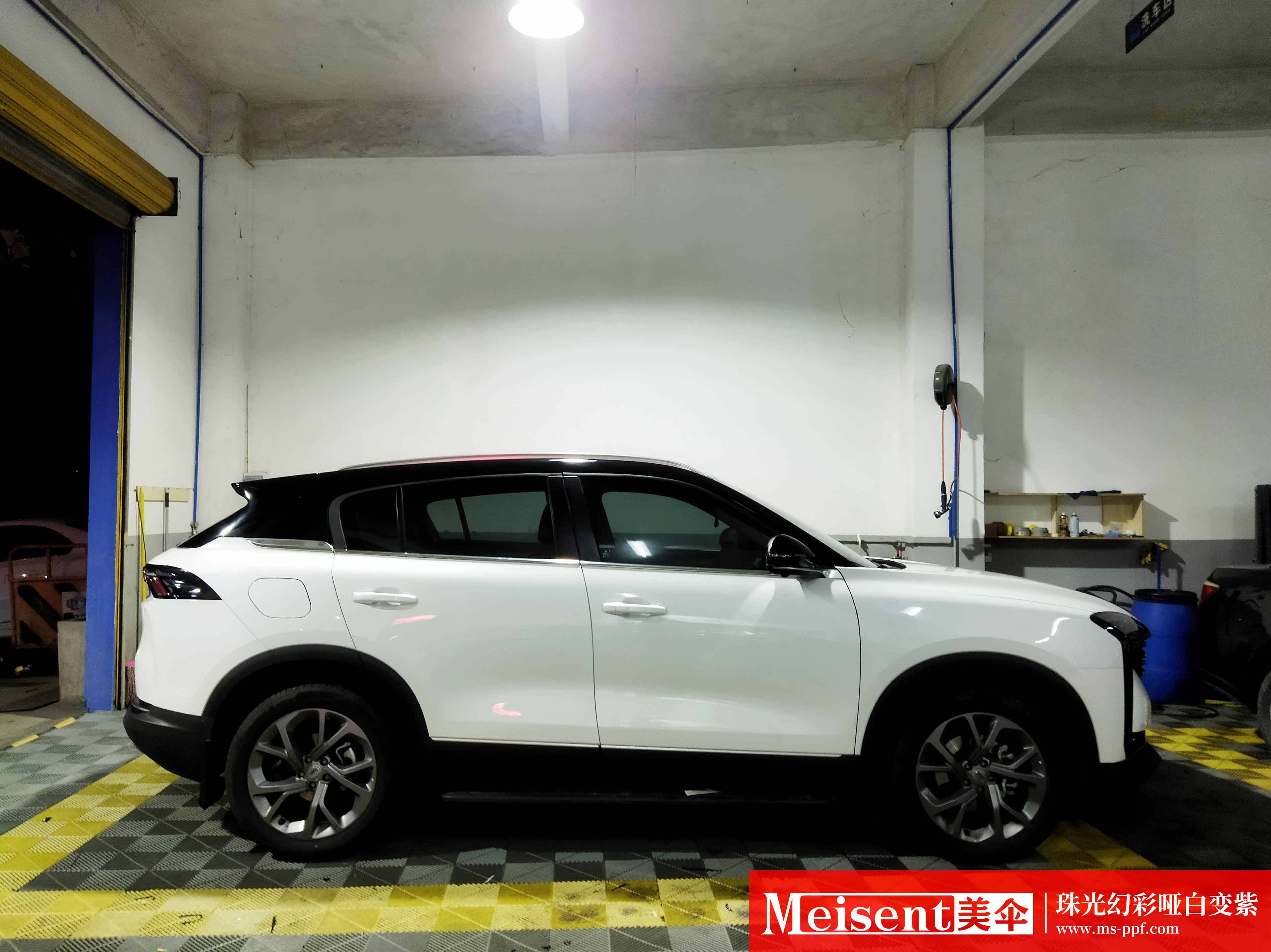 美国Meisent美伞进口高端改色膜 珠光幻彩哑白变紫--丰田塞纳_搜狐汽车_搜狐网