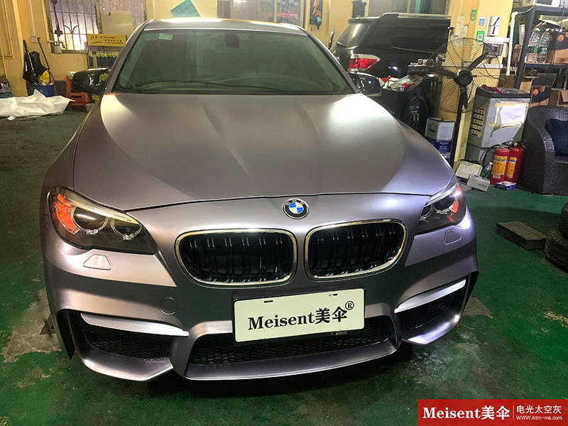 美国Meisent美伞进口高端改色膜 电光太空灰--宝马5系_搜狐汽车_搜狐网