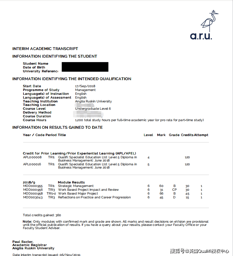 成功案例 | Qualifi助你圆梦英国名校_Level