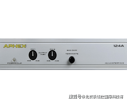 Aphex 124A电平匹配接口-双向立体声_输出_dBm_连接器