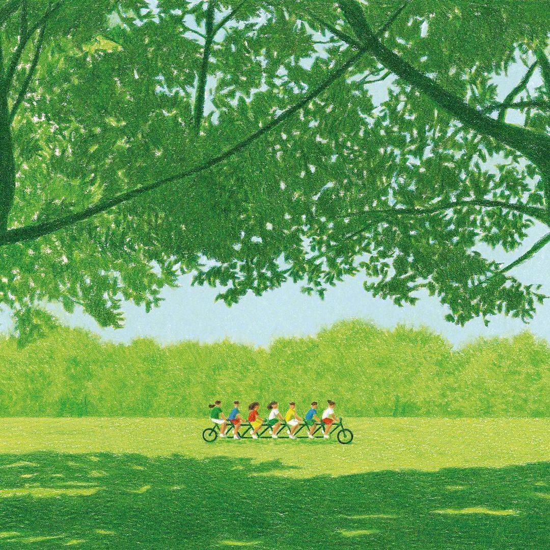 韩国插画师 Youngchae Lee 作品欣赏-搜狐大视野-搜狐新闻