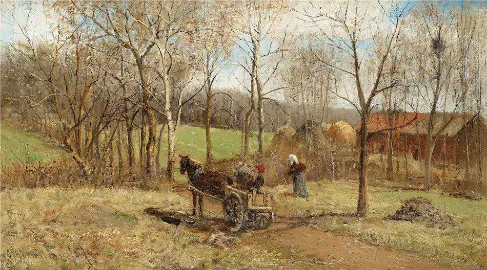 瑞典风景画家Olof Hermelin 油画作品欣赏 -搜狐大视野-搜狐新闻