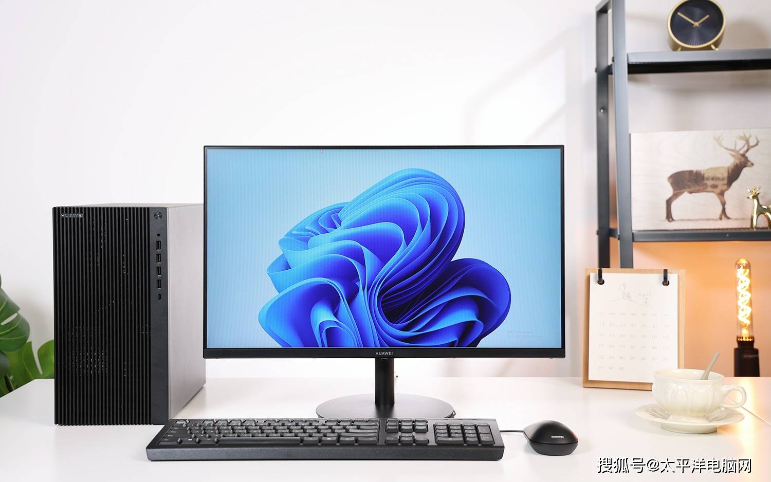 华为擎云B730台式机图赏：彰显东方秩序美学-搜狐大视野-搜狐新闻