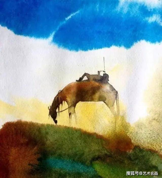 俄罗斯艺术家Natalia水彩画风景 -6park.com