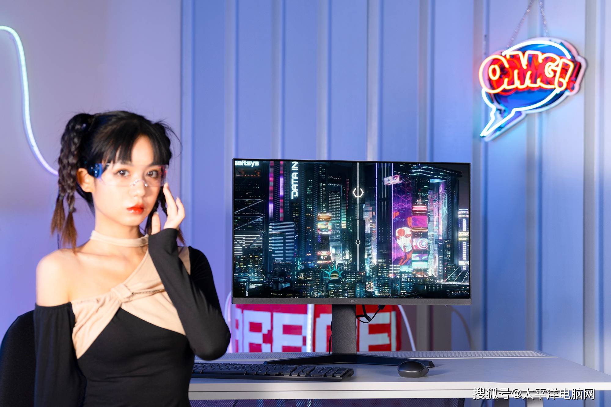 4K144Hz战未来，HKC猎鹰VG273U电竞显示器赏析-搜狐大视野-搜狐新闻
