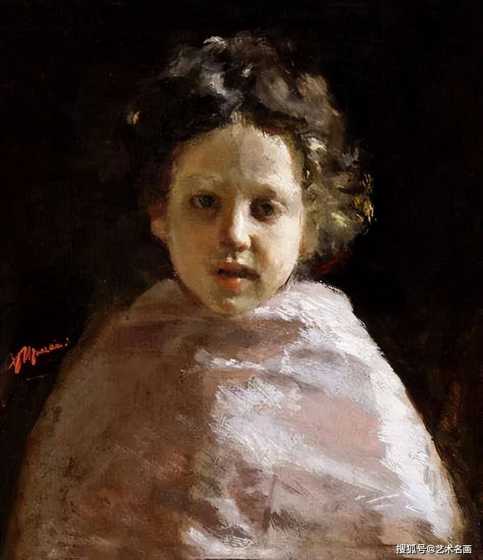 意大利画家安东尼奥·曼奇尼人物肖像作品 -6park.com