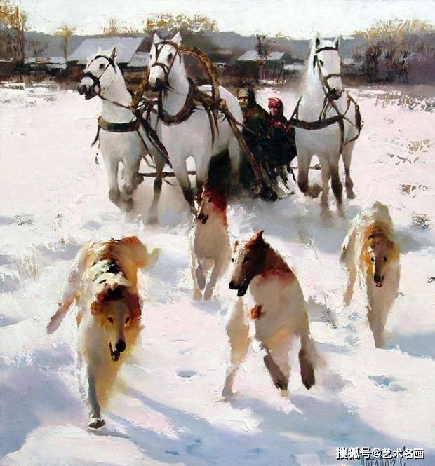 俄罗斯Potapov.Sergey人物绘画作品-搜狐大视野-搜狐新闻