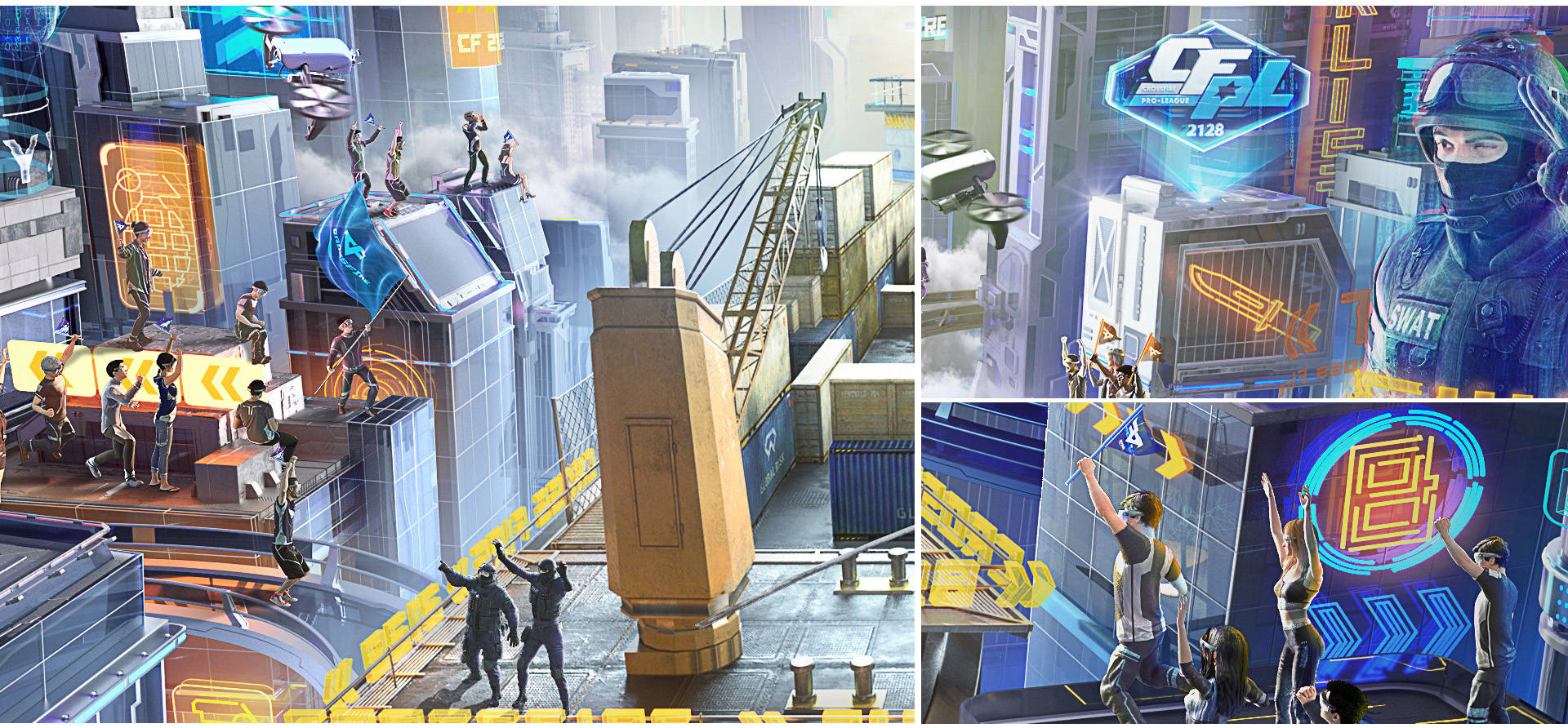 穿越火线/红警（设计师：野良 68design id）-搜狐大视野-搜狐新闻