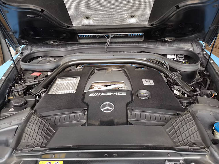 北京艾森奔驰G63刷ecu释放潜在性能驾控更随心_搜狐汽车_搜狐网