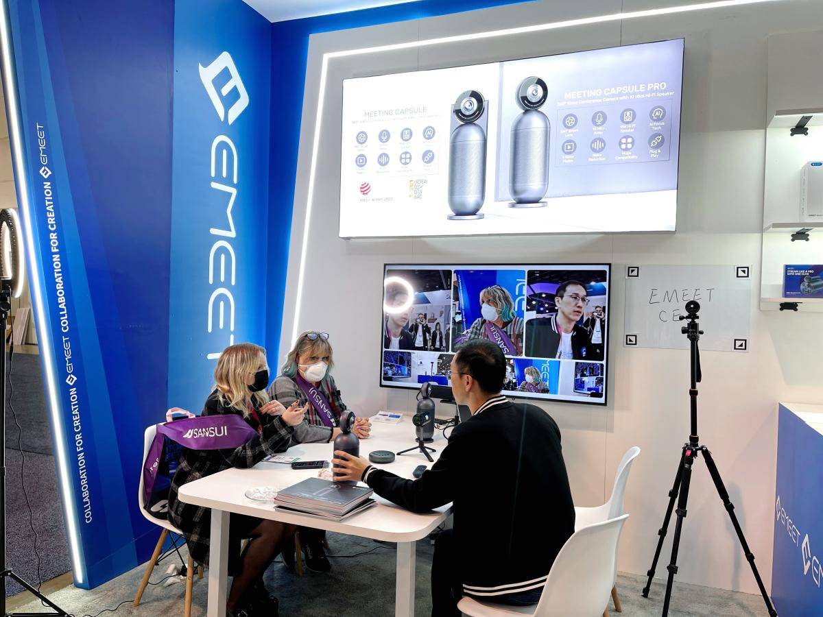 直击2023 CES：壹秘科技携新品实力演绎“中国黑科技”_会议_直播_智能