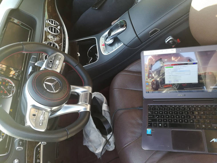 北京艾森3.0T低功奔驰S320刷ecu改善动力迟滞换挡顿挫完美更进一步_搜狐汽车_搜狐网