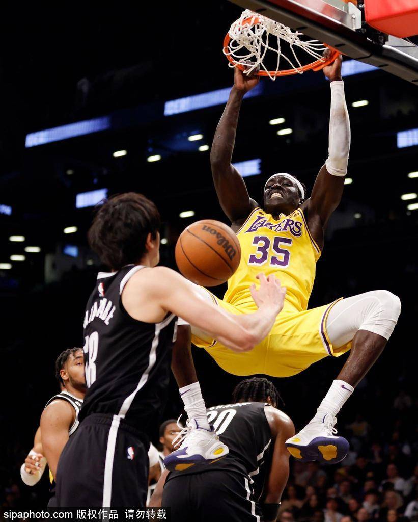 组图:篮网胜湖人 渡边八村塁上演日本德比战-搜狐大视野-搜狐新闻